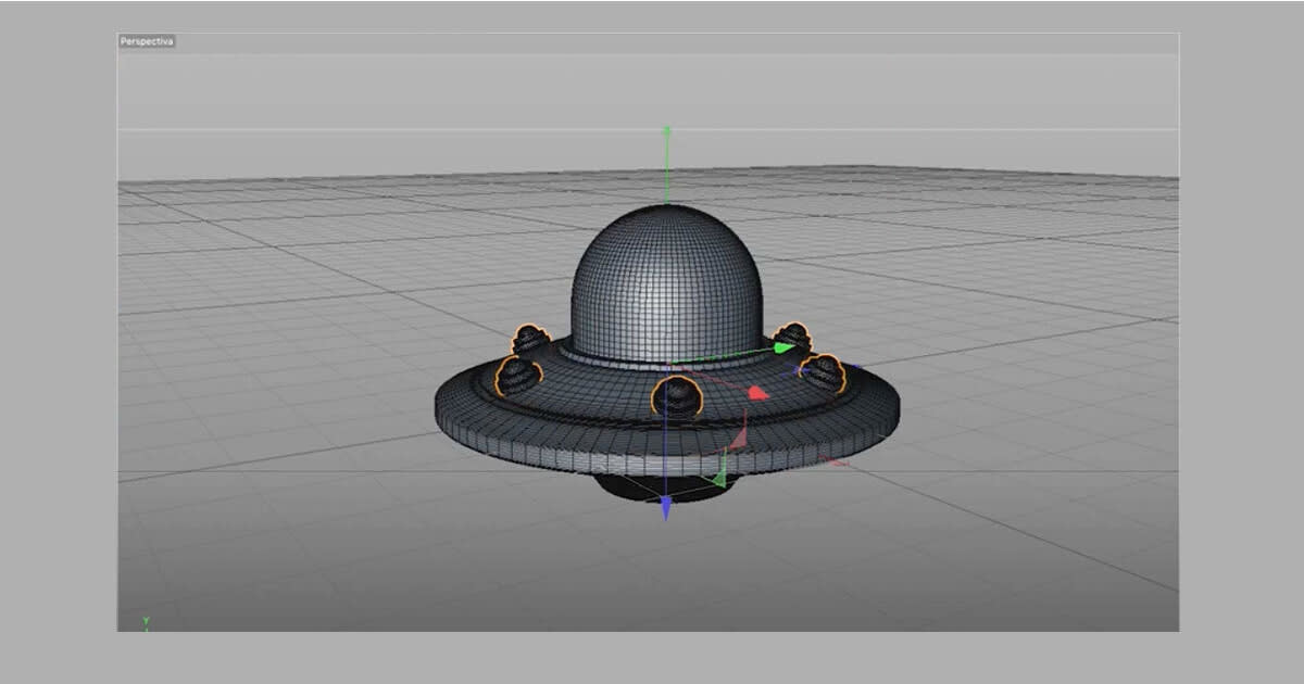 Cinema 4d Tutorial Modeling From Simple Pieces Domestika