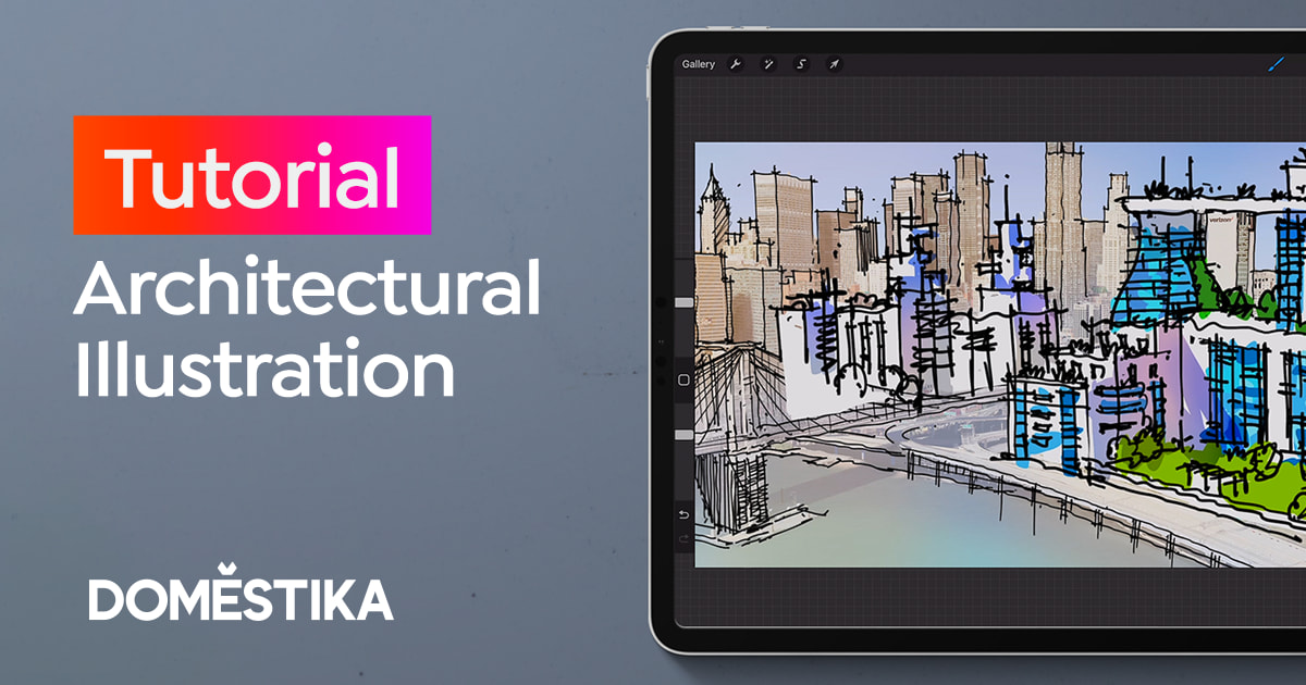 Illustration Tutorial: How to Redesign a City Skyline | Domestika