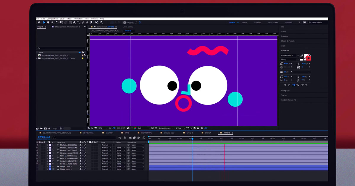 Tutorial After Effects: noções básicas de renderização | Domestika